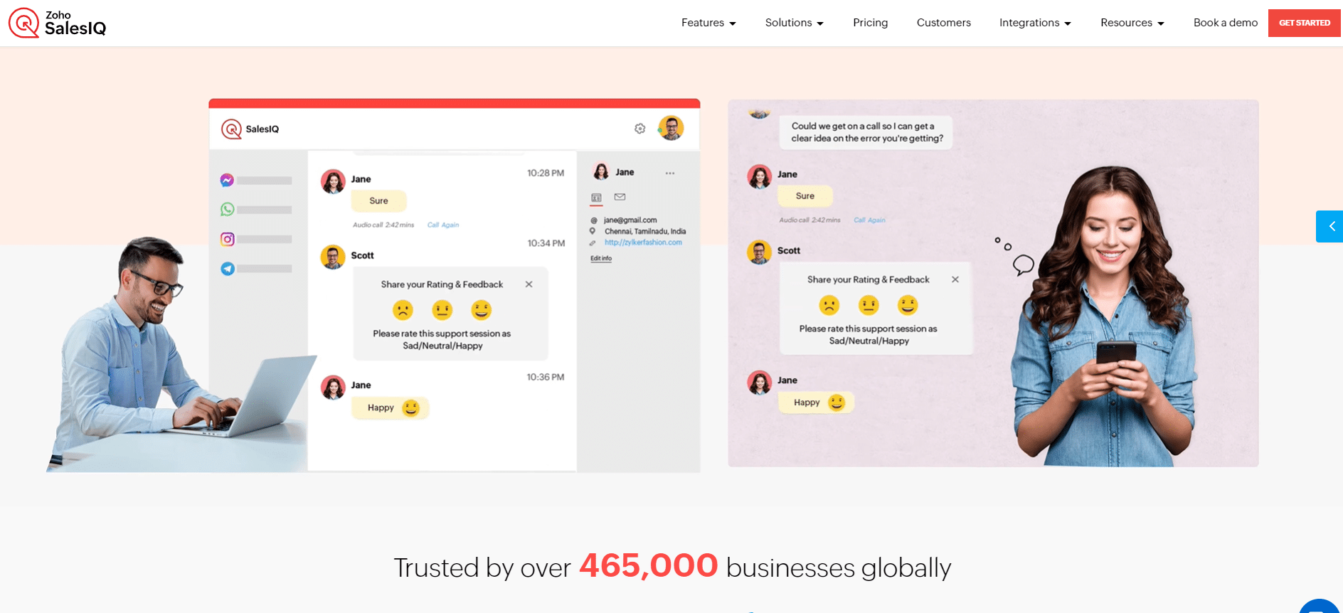 Zoho SalesIQ vs Intercom: Best Pick For 2024