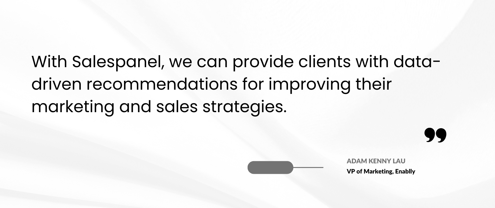 Marketing Agency, Enablly, Uses Salespanel to Track and Manage Data for Clients - Salespanel ...