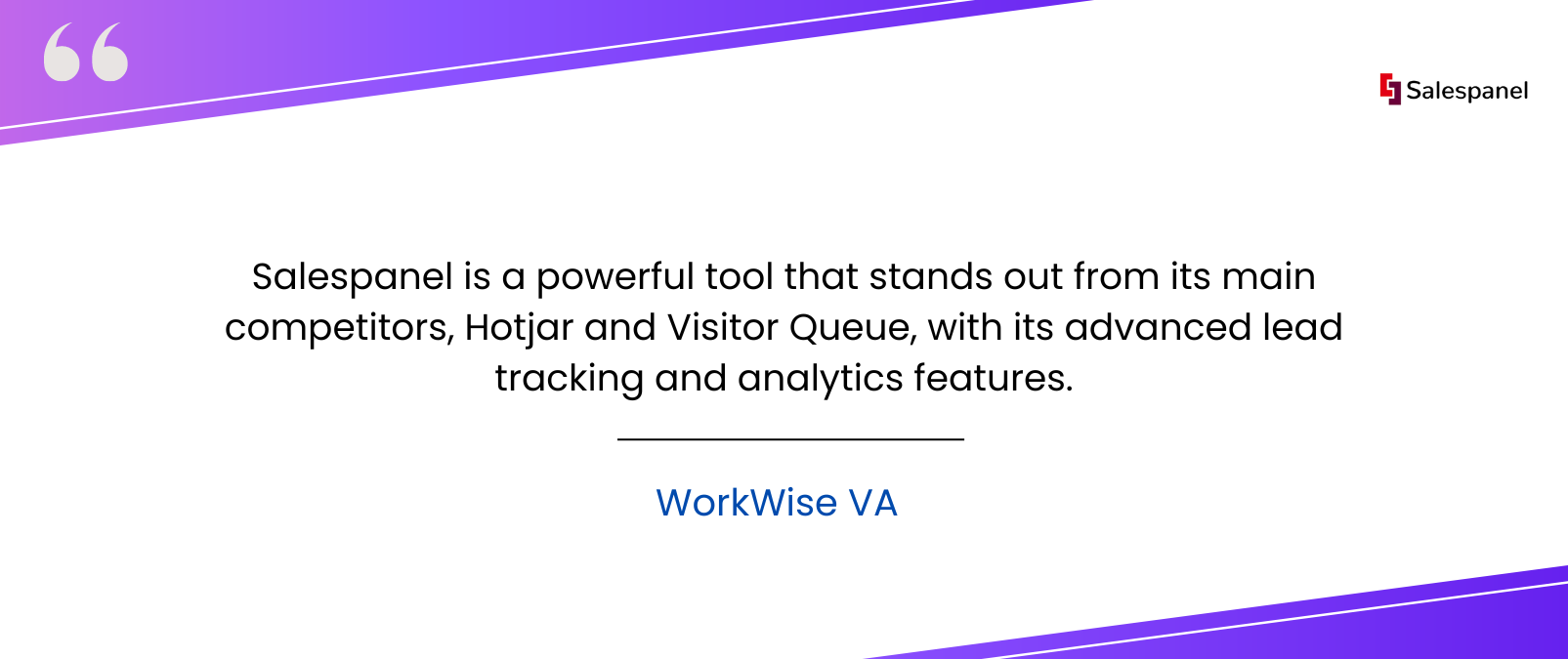 Here’s How WorkWise Choose Salespanel After Comparing It To Competitors